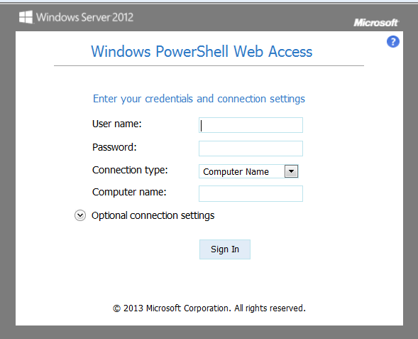 Mobilo » Blog Archive » Powershell: Błąd podczas instalacji Powershell Web Access
