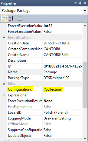 Mobilo » Blog Archive » SSIS: Gdzie zniknęły Package Configurations w ...