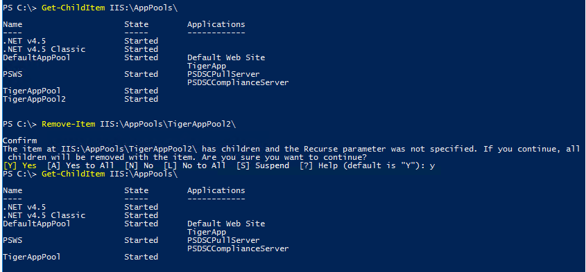 Mobilo Blog Archive Powershell I Iis 05 Application Pools 9628