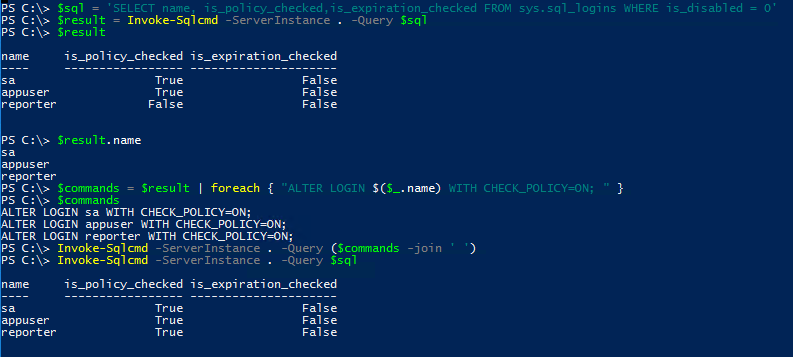 Mobilo Blog Archive Powershell I Sql 13 Invoke Sqlcmd 7012