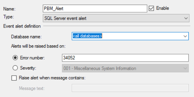 Mobilo » Blog Archive » SQL: Policy Based Management z alertem