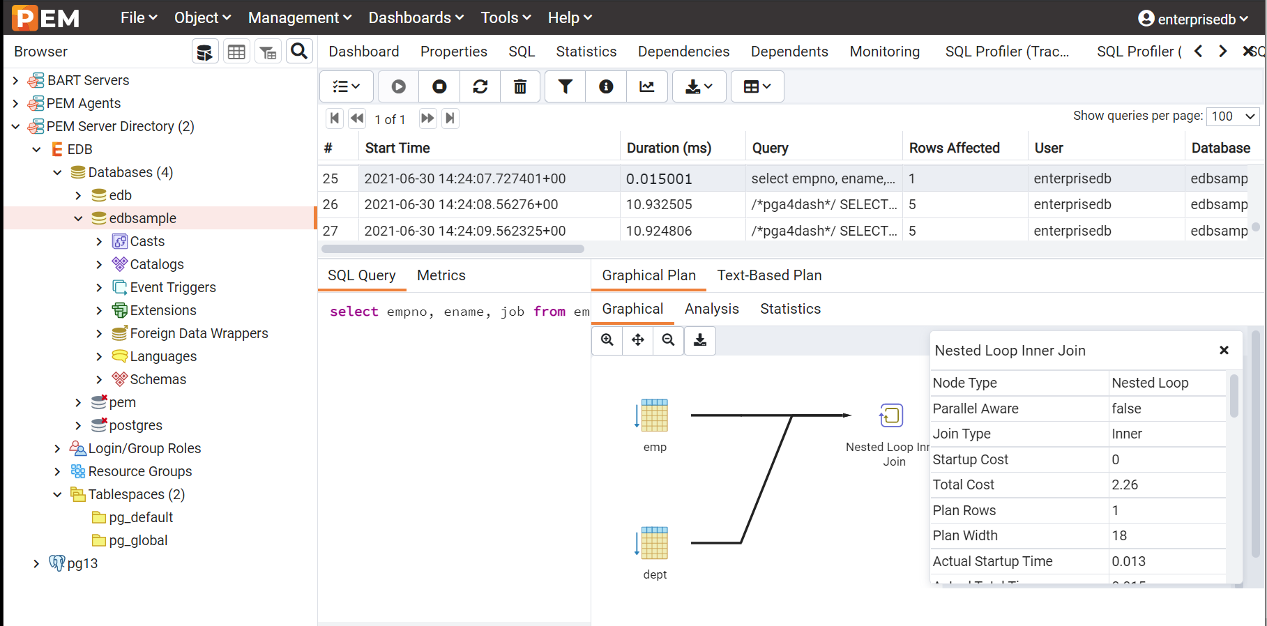 Mobilo » Blog Archive » PostgreSQL: EDB: Włączanie profilera Mobilo » Blog Archive » PostgreSQL: EDB: Włączanie profilera